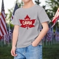 Bjutir T-Shirts For Boys Letter Flag Print Short Sleeve Crew Neck ...