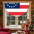 RKSupls 1776 2026 USA Flag Stars Circle Design Patriotic Half Round ...