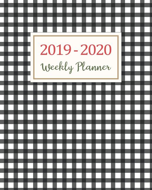 2019-2020 Weekly Planner: Two Year - Daily Weekly Monthly Calendar ...