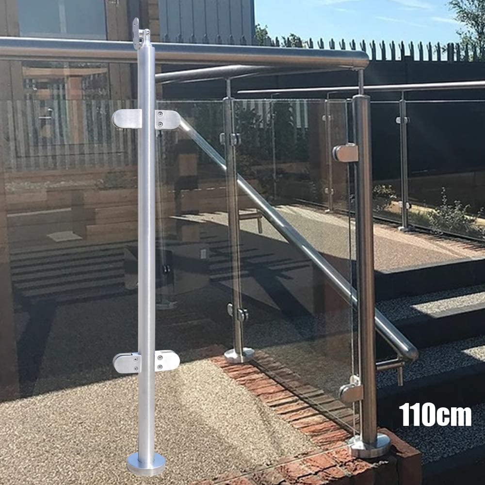 CNCEST 110cm Railing Platform Column 110cm Round Pipe Swimming Pool ...