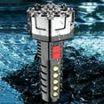 mtvxesu Flashlight, USB Strong Light Charging Flashlight Side Light ...