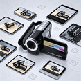 GJX 2026 New Mini Video Dv Camcorder Handheld 16 Million Pixels Digital ...