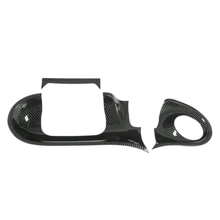 Instrument Panel Frame, Dashboard Trim Carbon Fiber Style Anticorrosion ...
