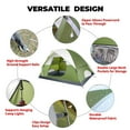 Croosse 2/4 Person Tents for Camping - Waterproof, Lightweight Easy Set ...