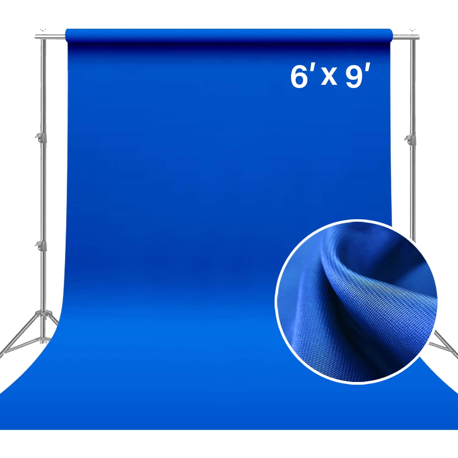 LS Photography 6 X 9 ft. Blue Screen Backdrop Chromakey Background for ...