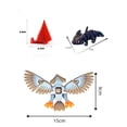 3D printed Owl, Christmas tree and dragon, set of 3, furniture ...