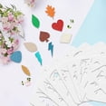 12Pcs 12 Style Plastic Drawing Painting Stencils Templates Mixed ...