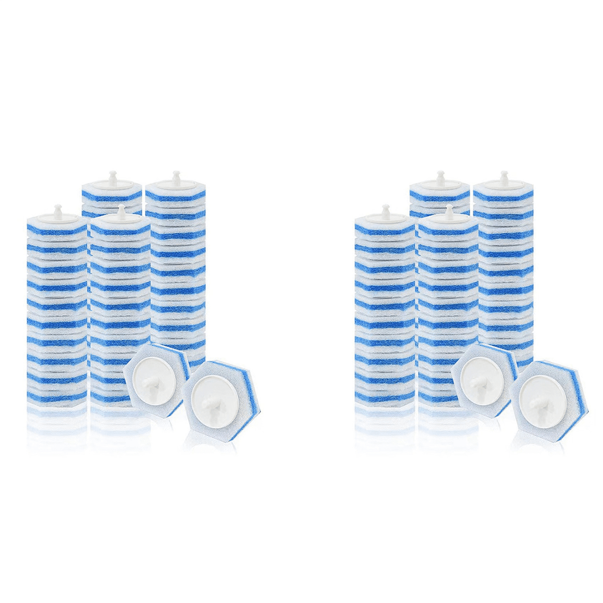 Click here for Unbranded 100pcs Upgraded Toilet Wand Refills For... prices