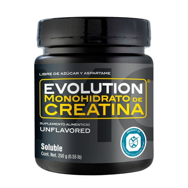 Evolution Nutraceutical Monohidrato De Creatina Suplemento alimenticio ...