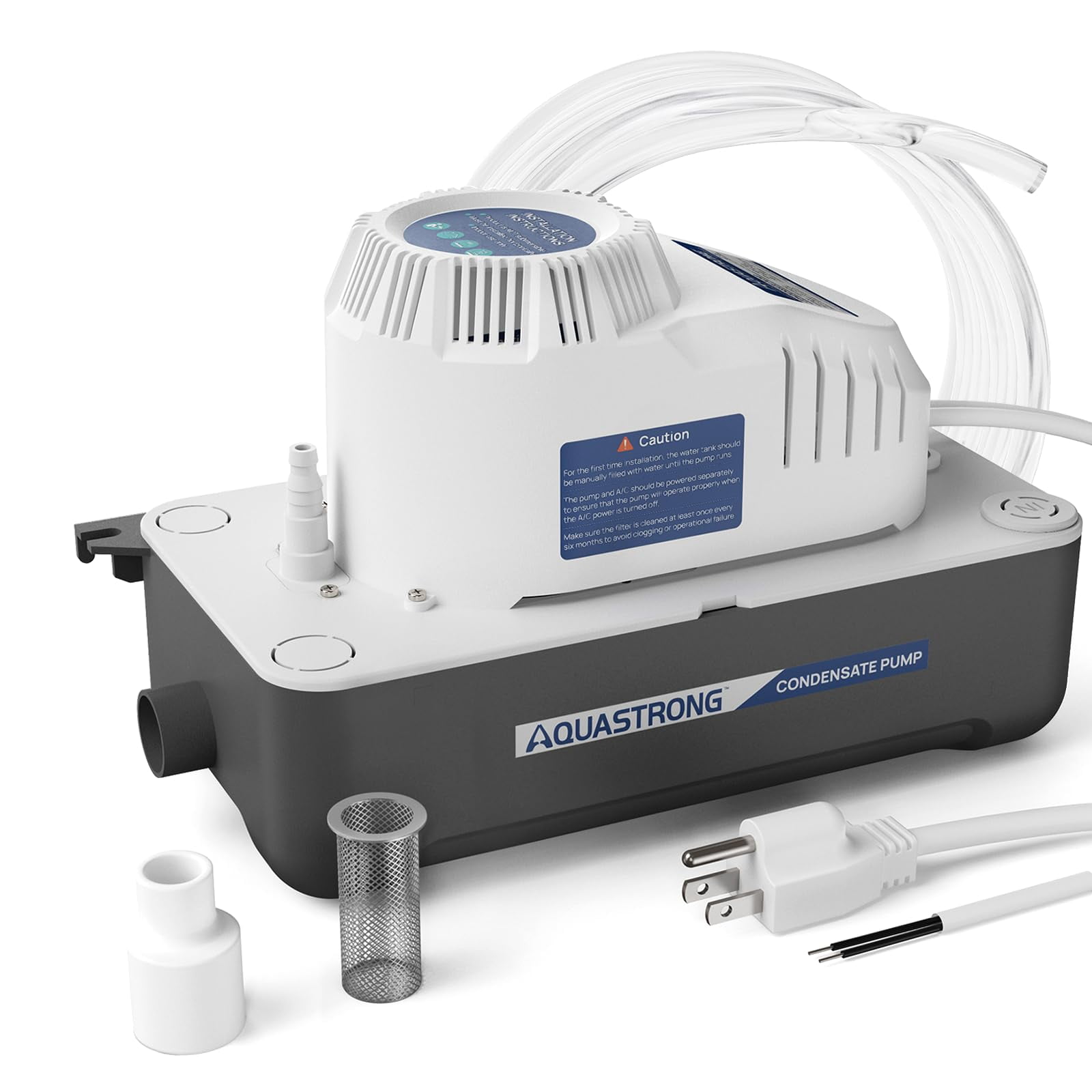 Aquastrong 115V 70 GPH HVAC Condensate Pump, AC Condensate Remove Pump ...