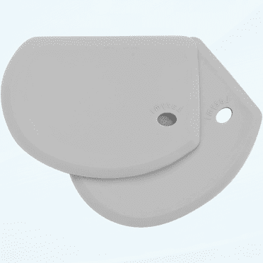 Plastic Silicone Dough Bench Scrapers - Cutter for Pastry Bowl, Bread ...