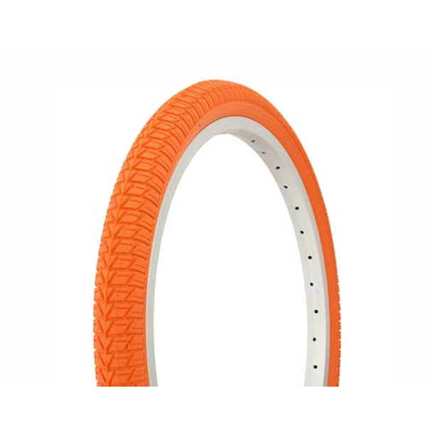 Tire Duro 20" x 1.75" Orange/Orange Side Wall.bike tire, lowrider bike ...