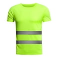 8qida Summer Clothes Cotton V Neck T Shirts For Men Men High Vis