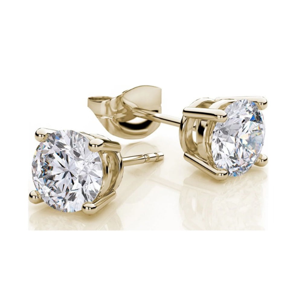 Click here for Paris Jewelry 10k Yellow Gold Plated White Sapphir... prices