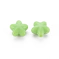 500gs Opaque Acrylic Beads Star Light Green 10x10.5x6mm Hole: 1.6mm ...