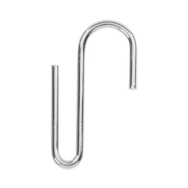 Econoco - H4 - 4" Chrome Hook for Rectangular Tubing Hangrail - Sold in ...