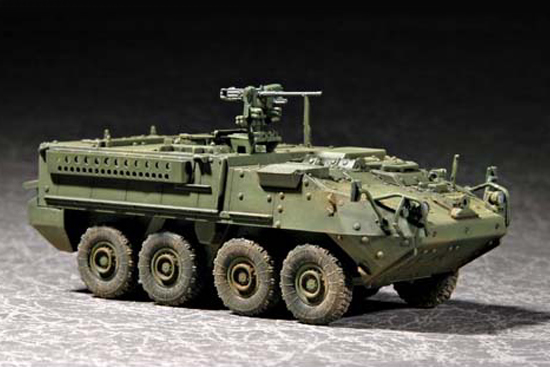 Trumpeter 7255 US Army Stryker ICV LAV 1/72 Scale Plastic Model Kit ...