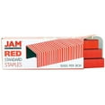 JAM Office & Desk Set, Red, 2/Pack, 1 Stapler & 1 Staples - Walmart.com