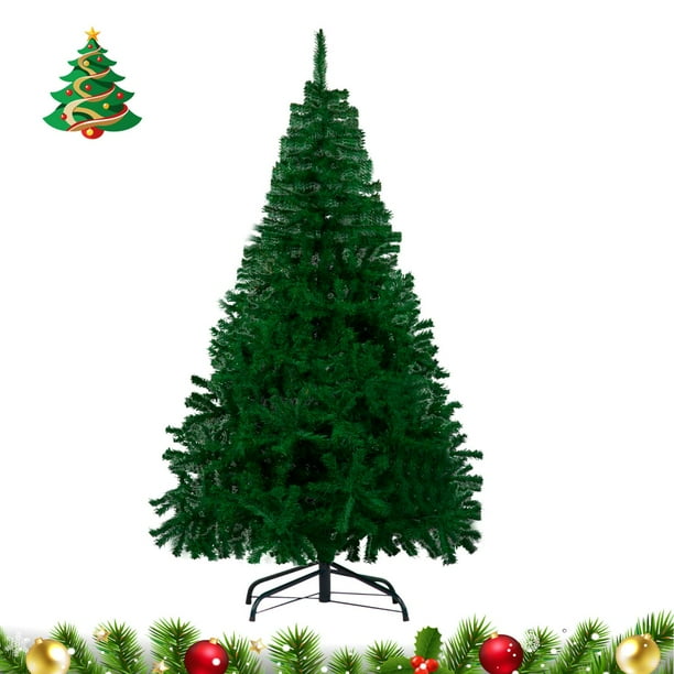 Árbol Pino De Navidad Artificial 1.80 Metros Frondoso Verde Mediana ...