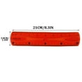 Red Super Elastic 20Cm Ruler Translucent Plastic Flexible For Drawing ...