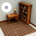 9PCS Multiuse Wooden Floor Tiles Model Figure for Creative Craft ...