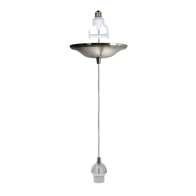 Worth Home Products Instant Screw In Pendant Light with Conversion ...