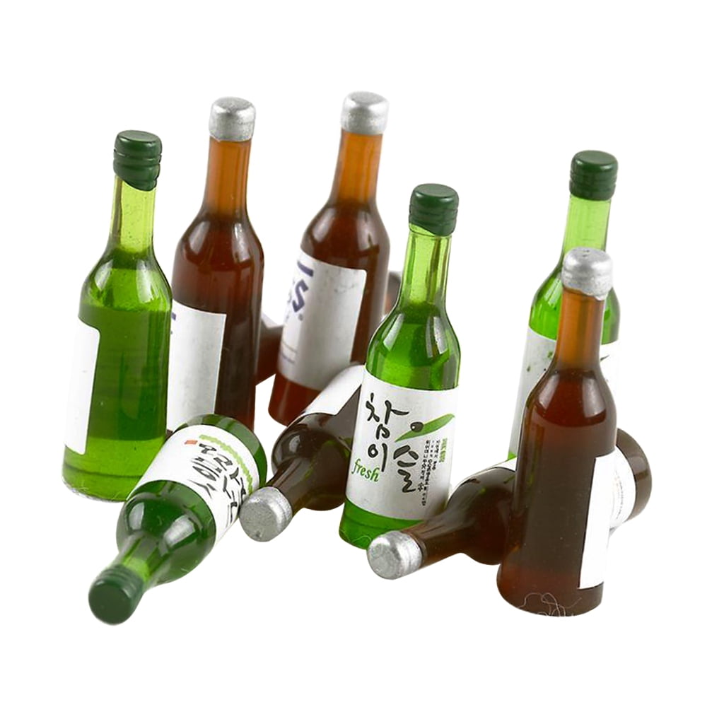 Art & Collectibles Mini Drinks Miniatures Mini Ale Bottles Green Beer ...