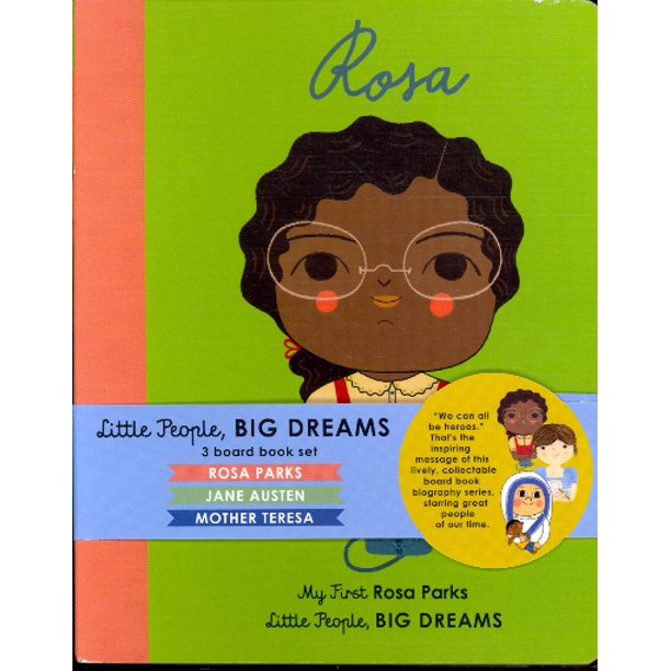 My First Little People, Big Dreams (Rosa Parks/Jane Austen/Mother ...