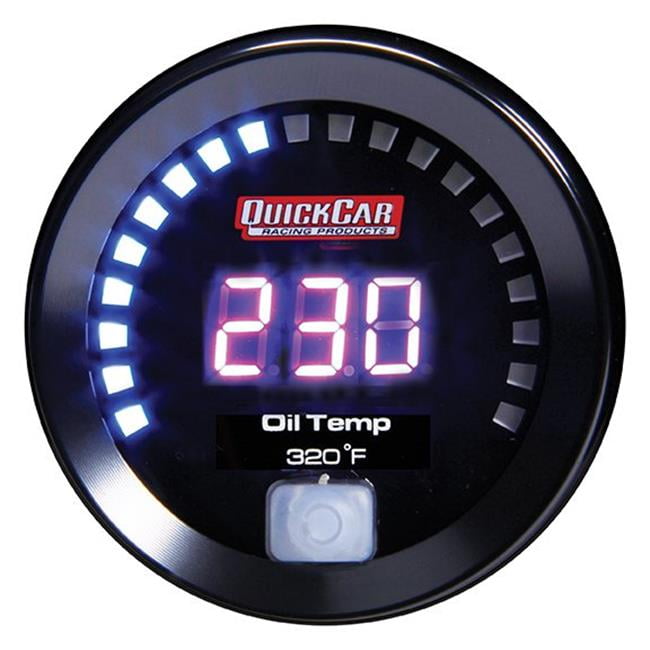 Quickcar Racing Products 100-320 Digital Oil Temperature Gauge ...