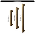 Cupboard Handles Retro Hardware Smooth Rounded Edges Drawer Handles ...