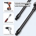 1/2 Flexible Shaft Extension Extender Torque Socket with Universal ...