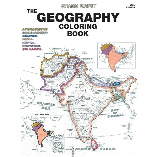 The Geography Coloring Book (Paperback) - Walmart.com - Walmart.com