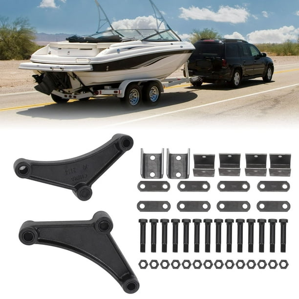 Tandem Trailer Axle Suspension Hanger Kit, Stable Rugged Trailer Axle ...
