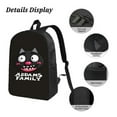 Addams Family Cartoon Face Laptop Backpack - Fits 15 " Laptop & iPad ...