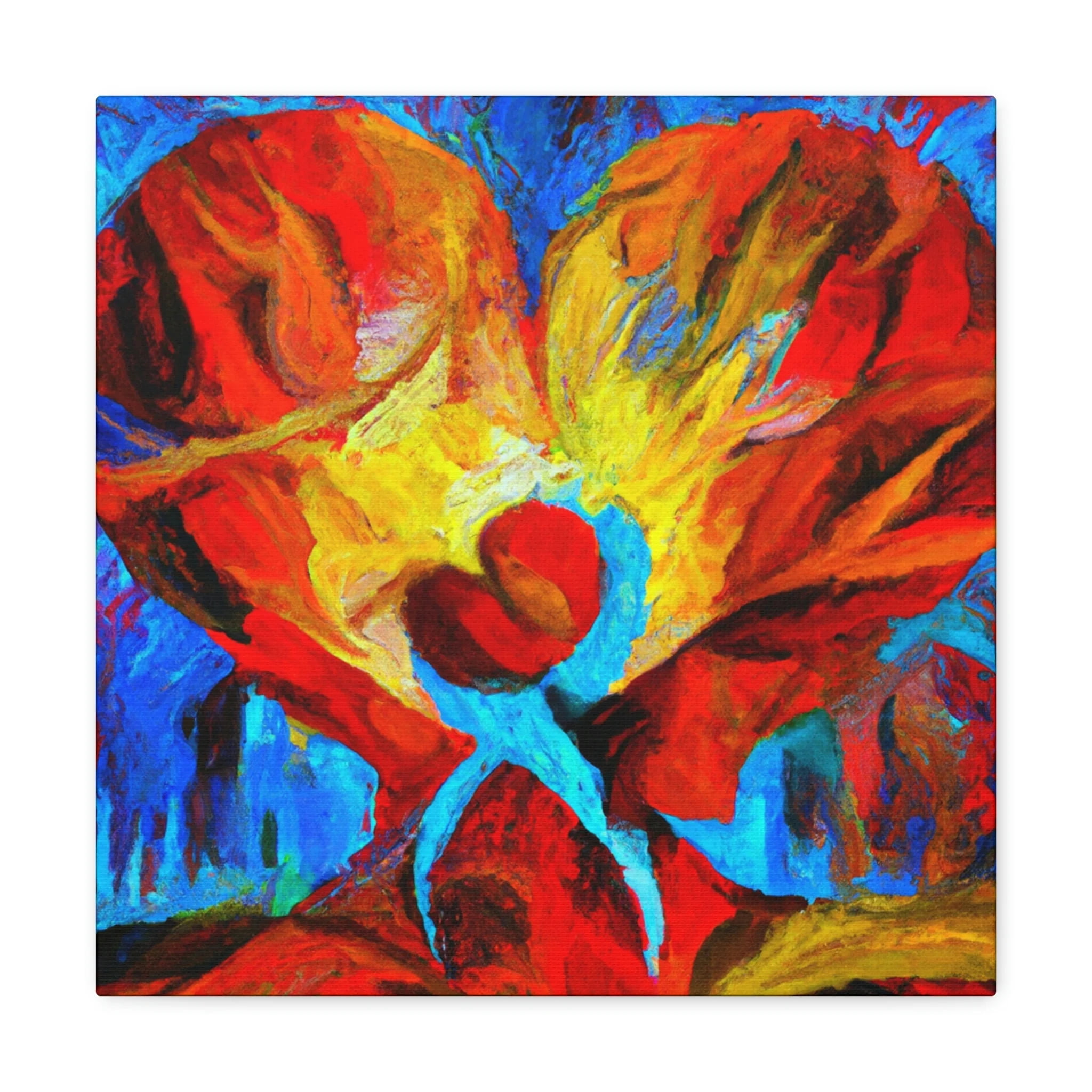 Love at the Campfire - Canvas - Walmart.com