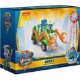 Paw Patrol, Rockys Deluxe Movie Toy Car with Action Figure, Kids Ages 3 ...