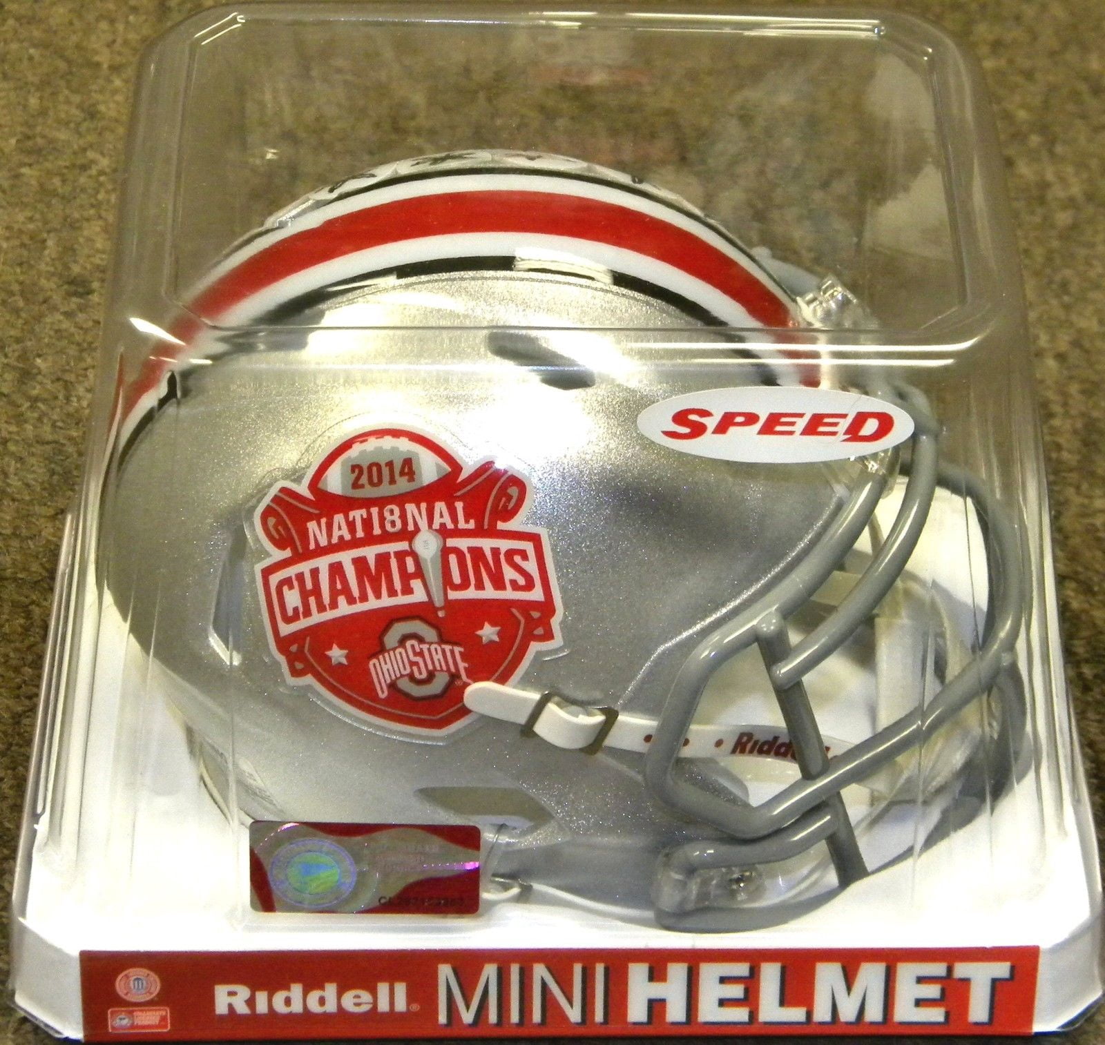 Riddell Speed Mini Helmet - NCAA Ohio State University 2014 National ...