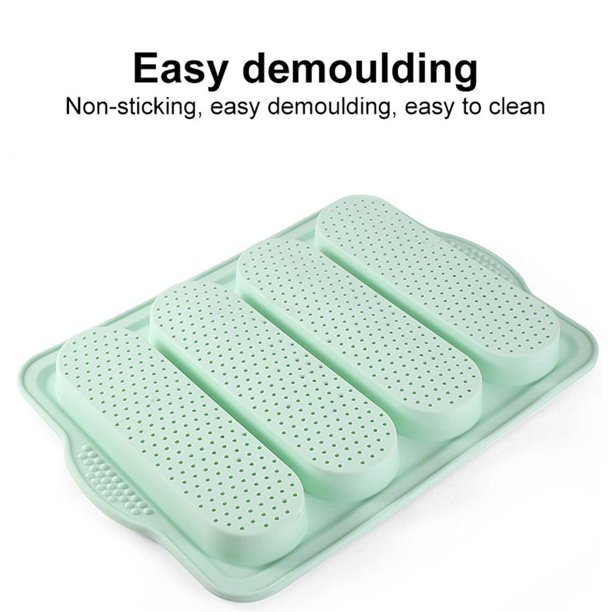 Silicone French Bread Pan Baguette Baking Tray Non-Stick Baking Baking ...