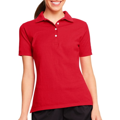 Womens X-temp Polo Sportshirt With Wicking Properties - Walmart.com