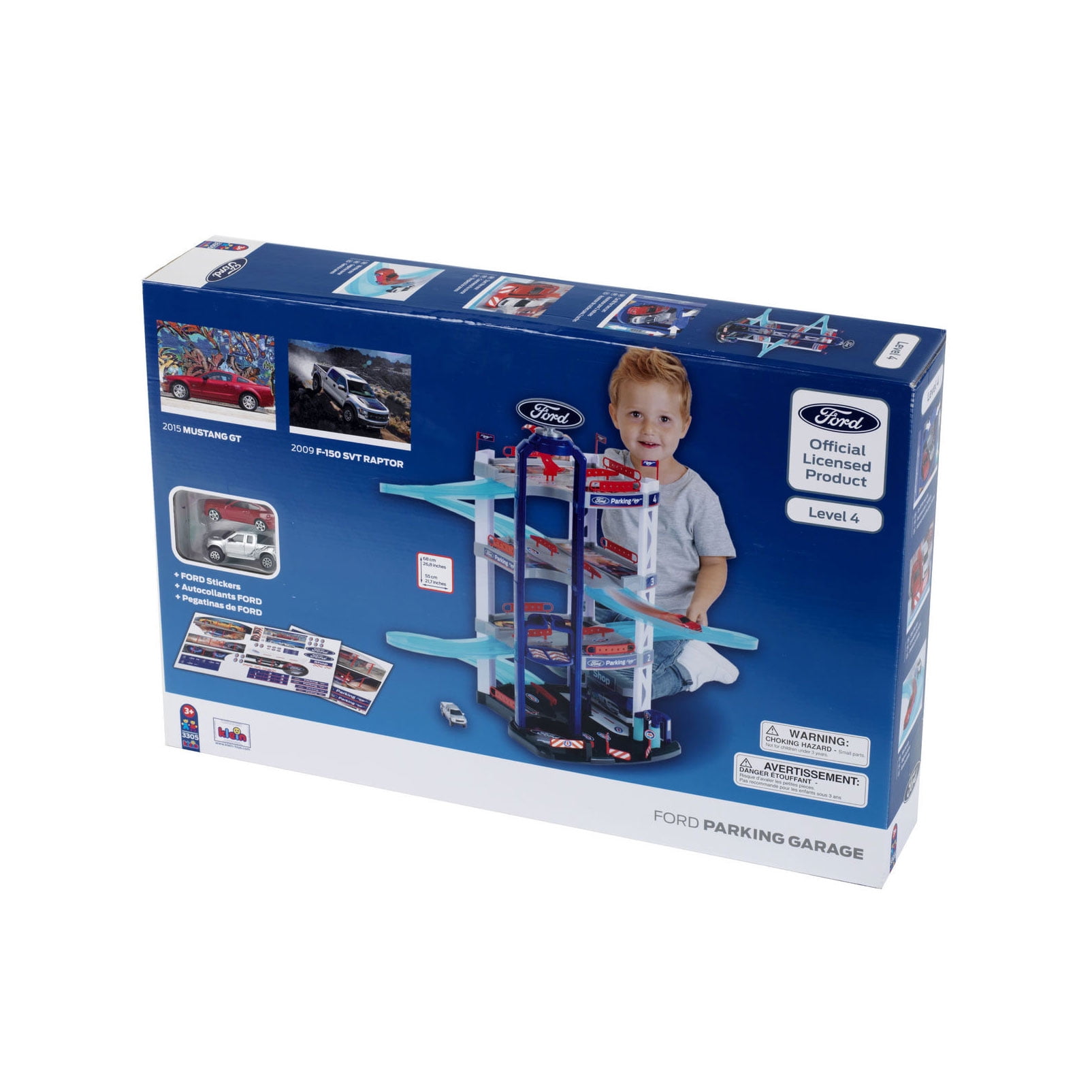 Buy Theo Klein Ford Interactive Toy Car Park 4 Level Racing Parking ...