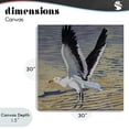 Stupell Industries Seagull Taking Flight Canvas Wall Art, design by ...