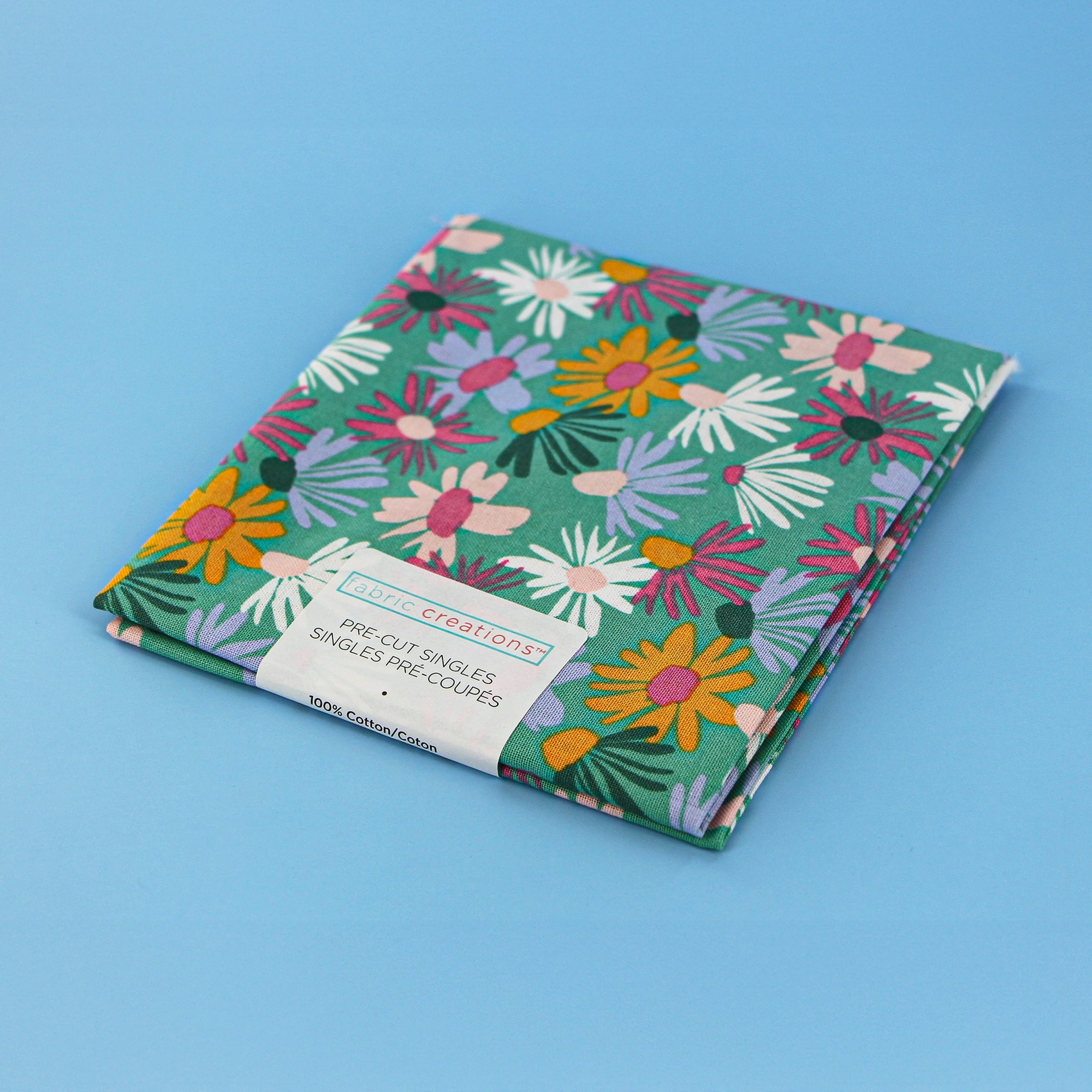 Click here for Fabric Creations Fat Quarter  Turquoise  18″ × 21″... prices