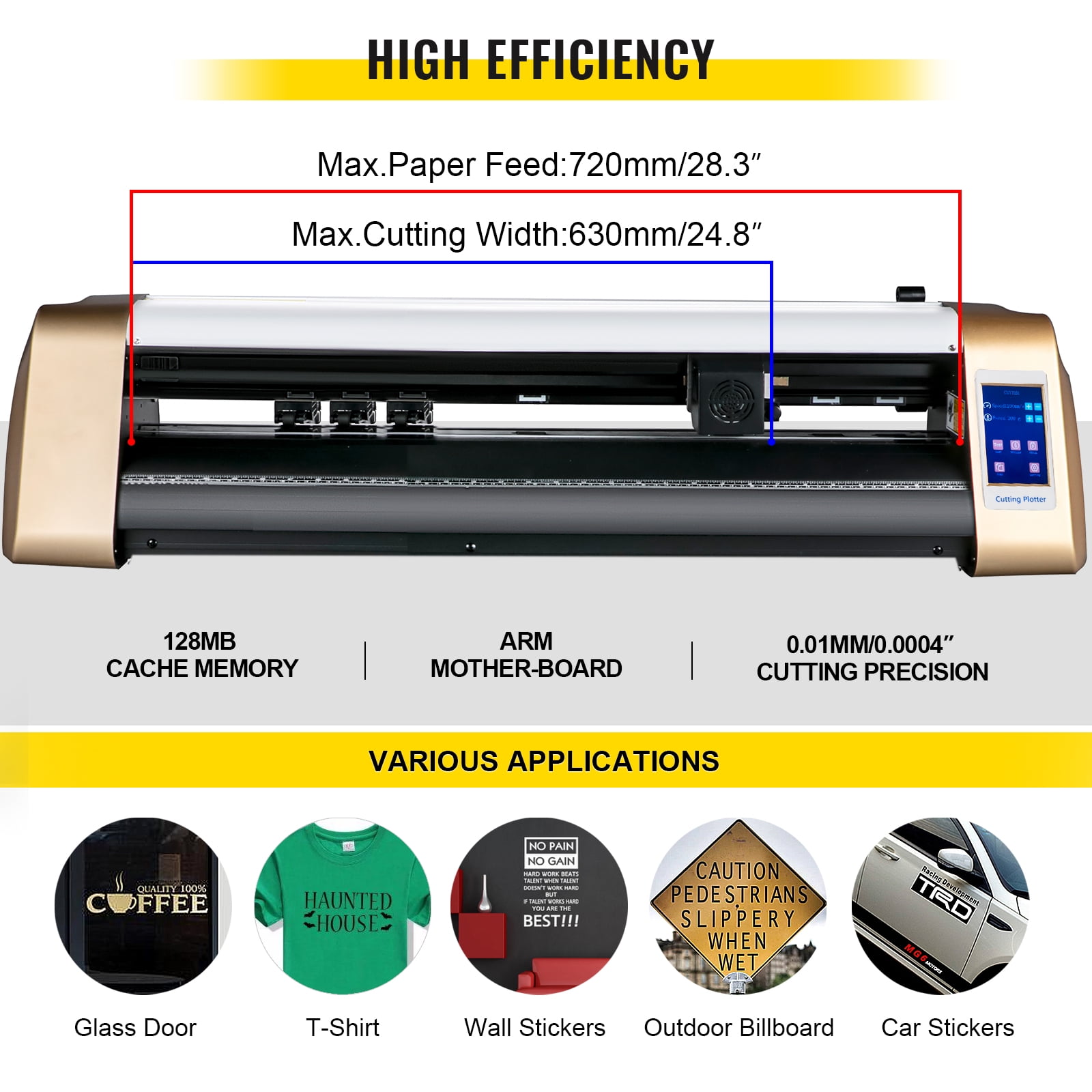 Radium Stickers Cutting Machine