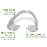 Plackers Grind No More Dental Night Guard for Teeth Grinding, 10 Count ...