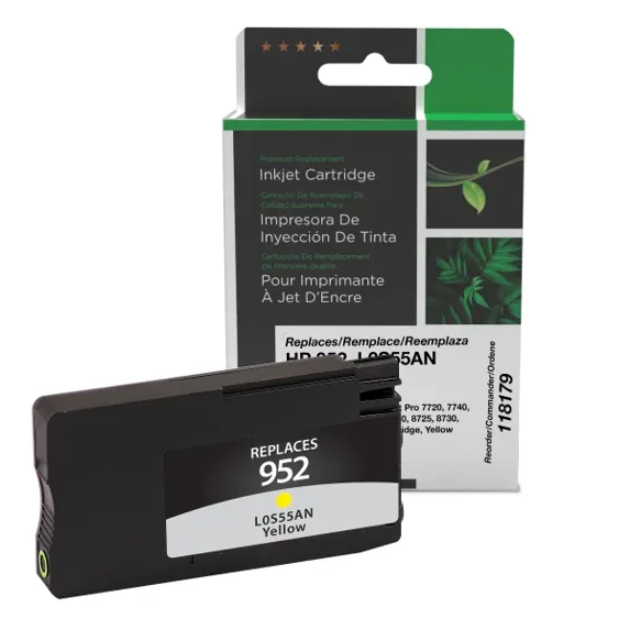 Remanufactured Clover Imaging Yellow Ink Cartridge compatible with HP ...