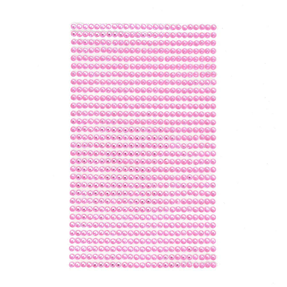 Round Adhesive Diamond Gem Stickers, 3mm, Pink - Walmart.com