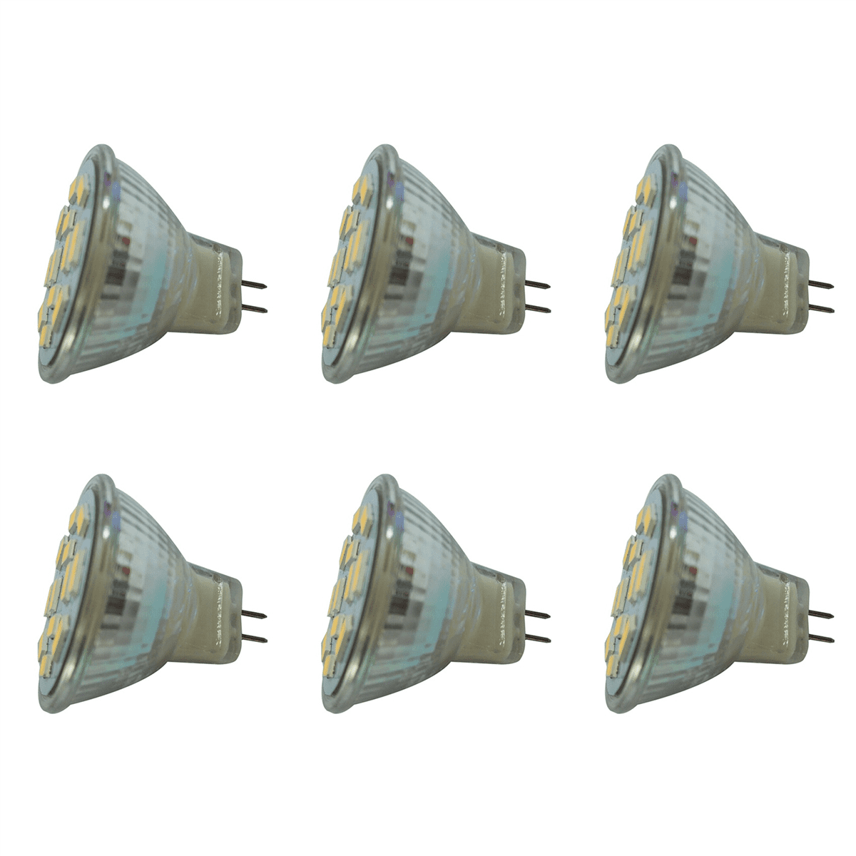 Click here for Zh & Art 6x 6w Gu4(Mr11) Led Spotlight Mr11 12 Smd... prices