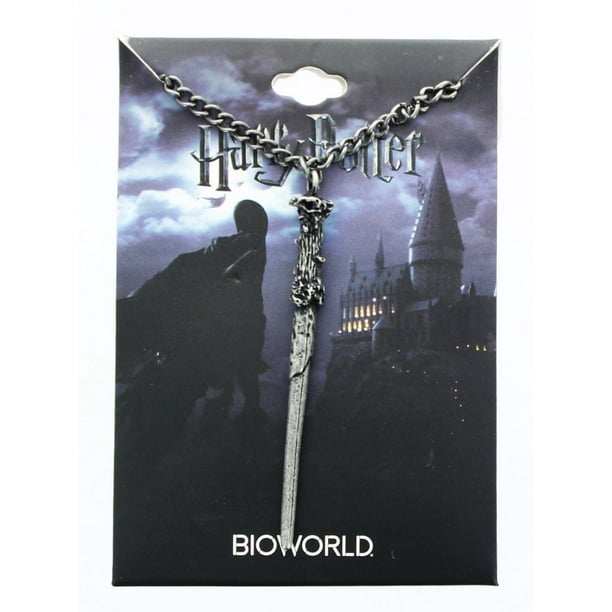 Harry Potter - Harry Potter Wand Pendant Chain Necklace - Walmart.com ...