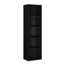 Hodedah 5-Shelf Bookcase - Multi-Purpose - Organize Any Room - Walmart.com