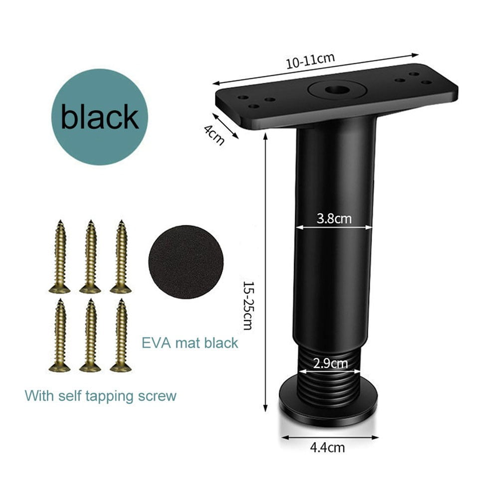 Adjustable Telescopic Furniture Heightening Bracket Bed Beam Support ...